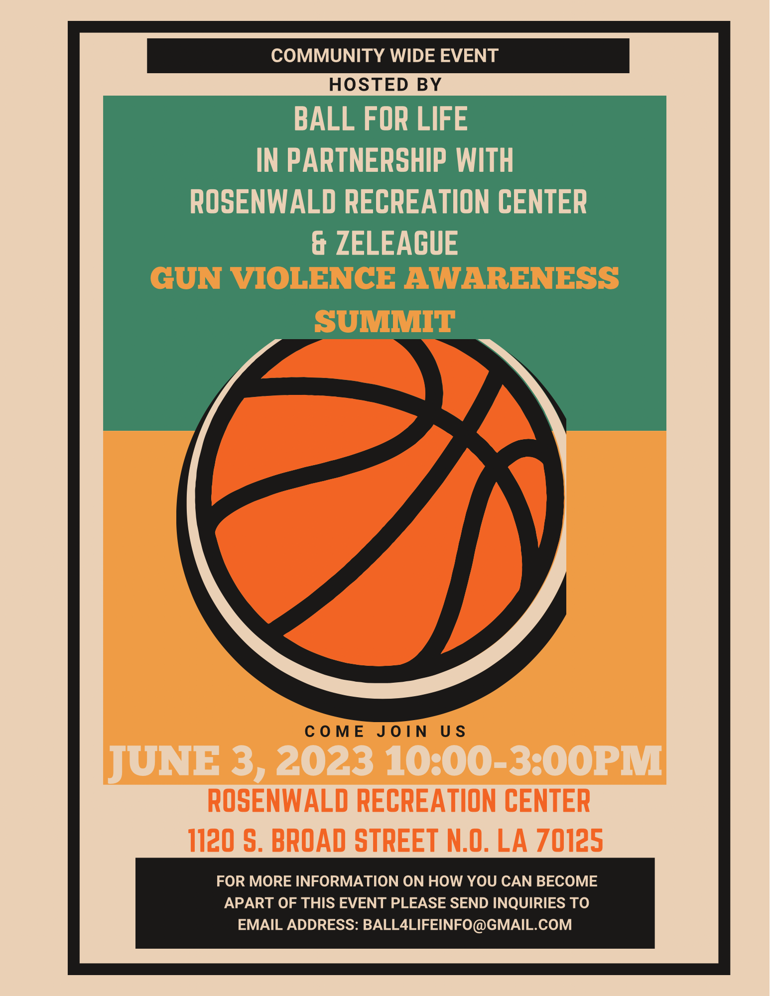 Gun Violence Awareness Summit – UrbanOrleans.com